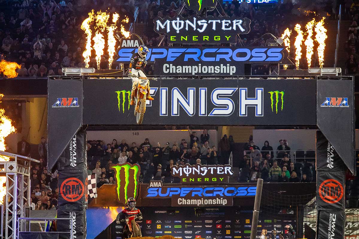 Cooper Webb Wins Supercross Triple Crown Event at Arlington ...