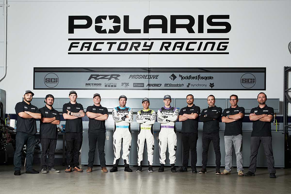 Polaris Announces Factory Race Team with Purpose Built Race Ready UTV ...