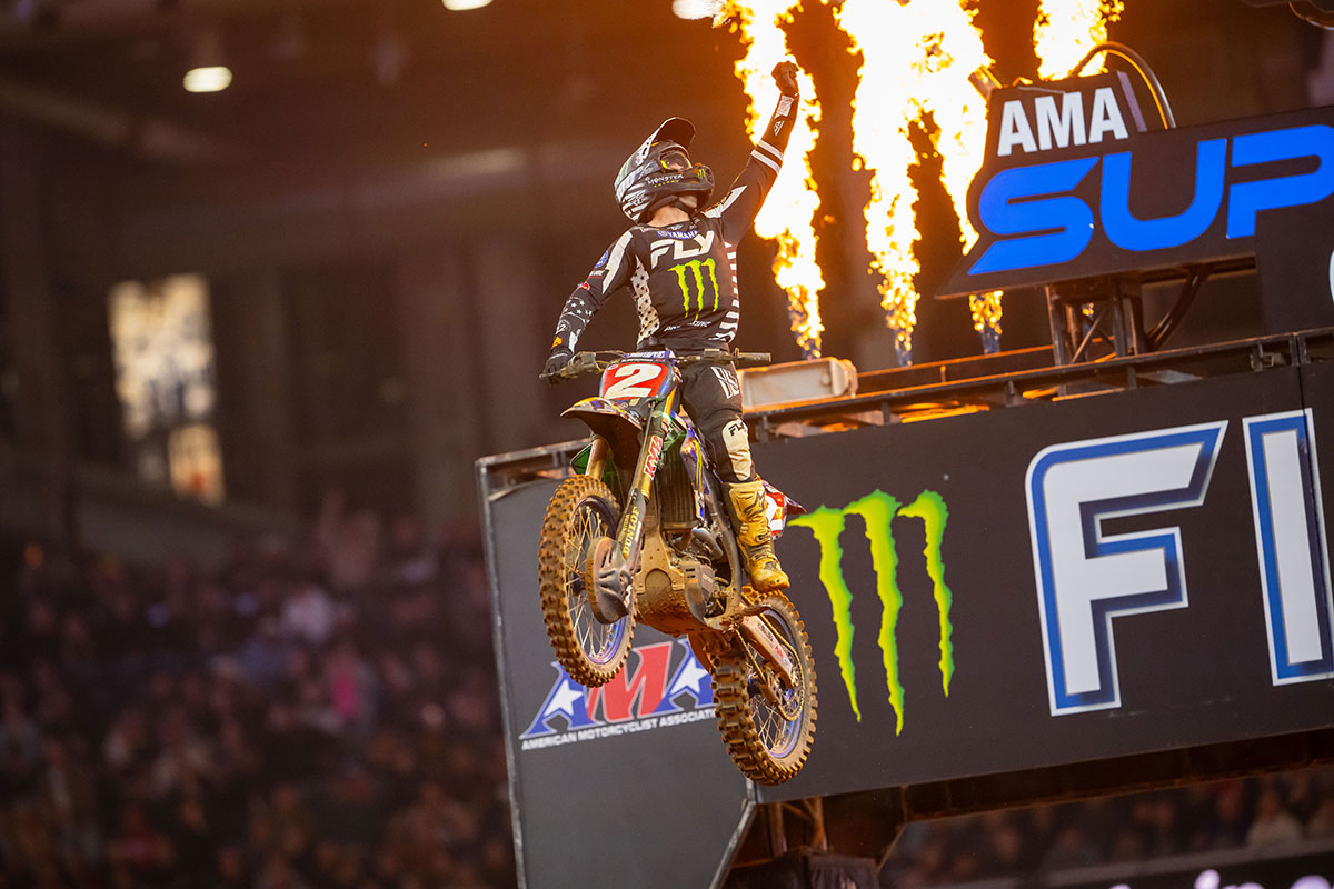 Cooper Webb Wins Arlington Supercross Triple Crown - DirtSportsWorld